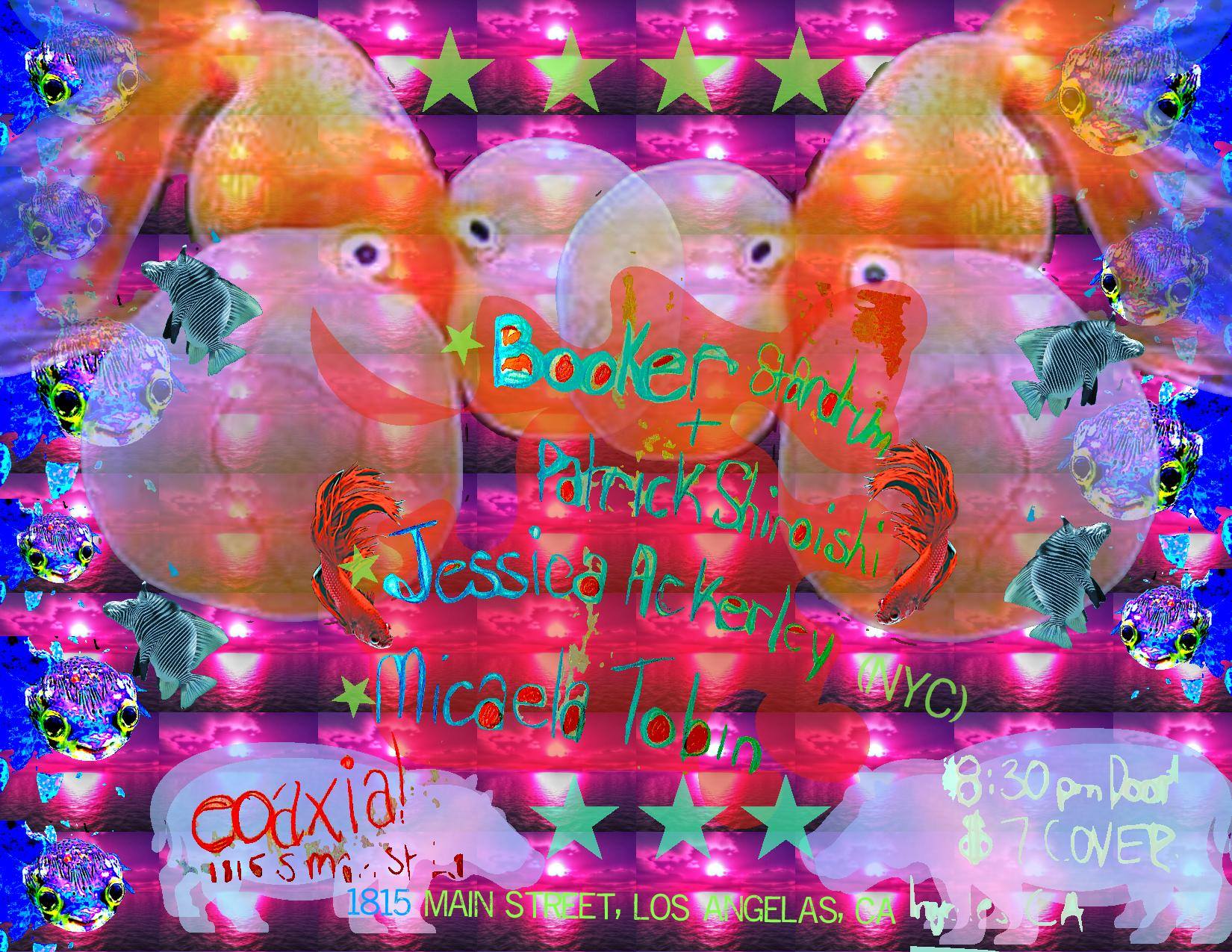 Stardrum and Shiroishi, Jessica Ackerley (NYC), Micaela Tobin – Coaxial ...